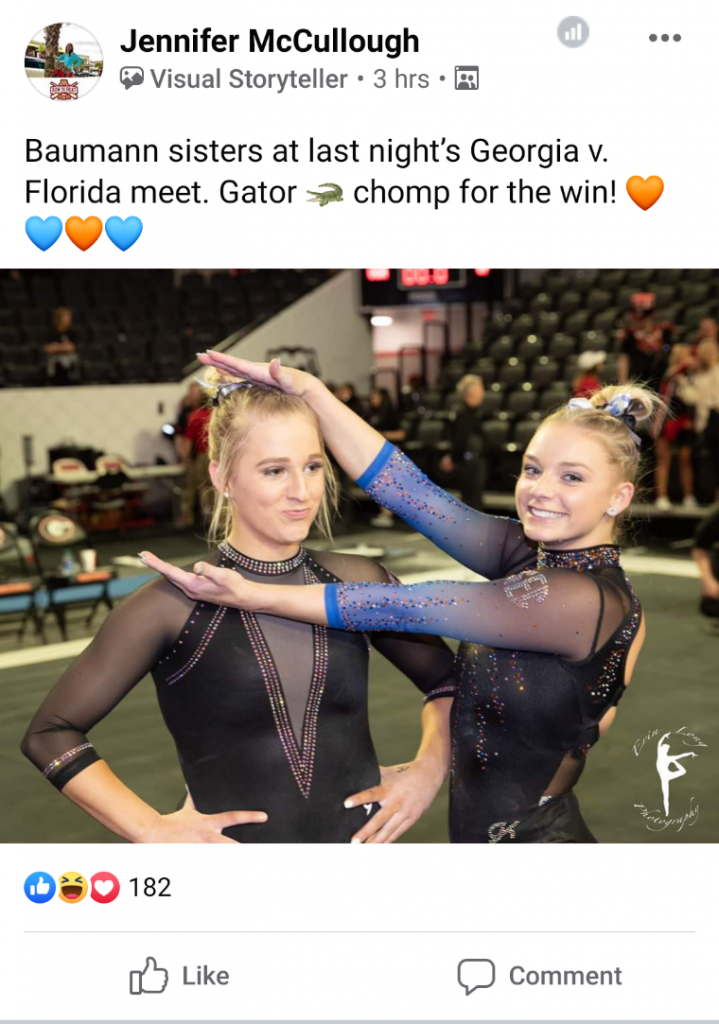 Georgia's Rachel Baumann Emerges From the Shadows - College Gym News